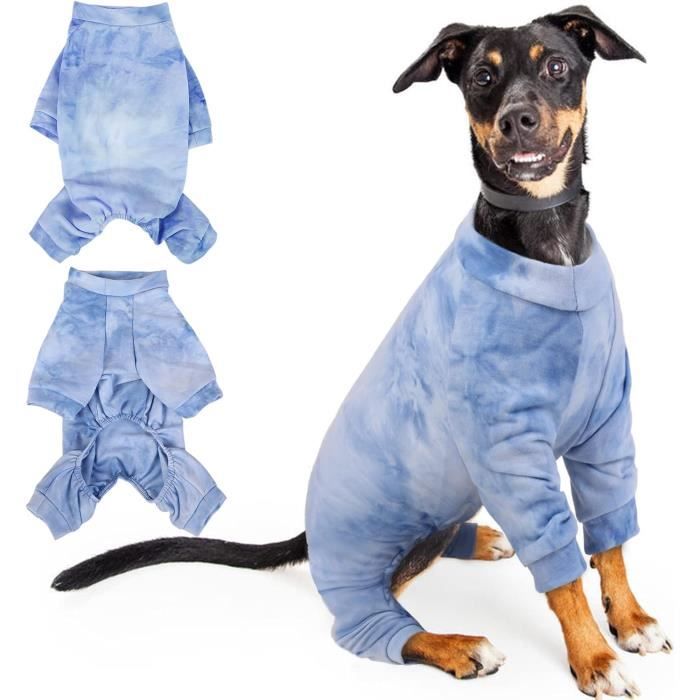 Dog Onesie Four Jambes, Pyjamas Chien Vêtements Quatre Pieds Chauds ...