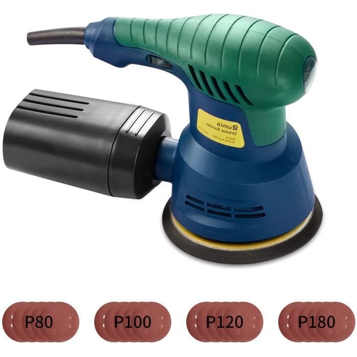 Rumia Ponceuse Excentrique, Ponceuse Rotative Électrique 350W 13000 RPM ...