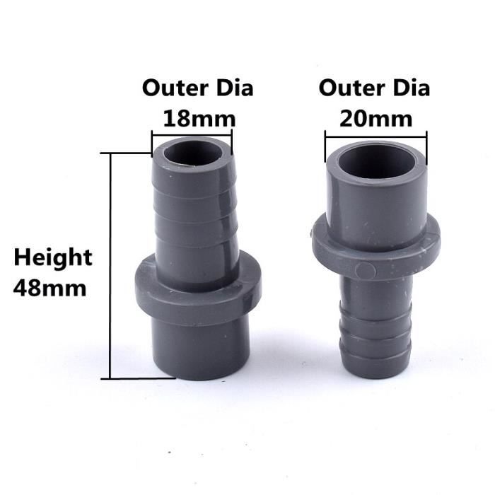 Tuyau d'arrosage,Connecteur pour Aquarium,lot de 5 à 20 pièces,20 à 5-8 ...