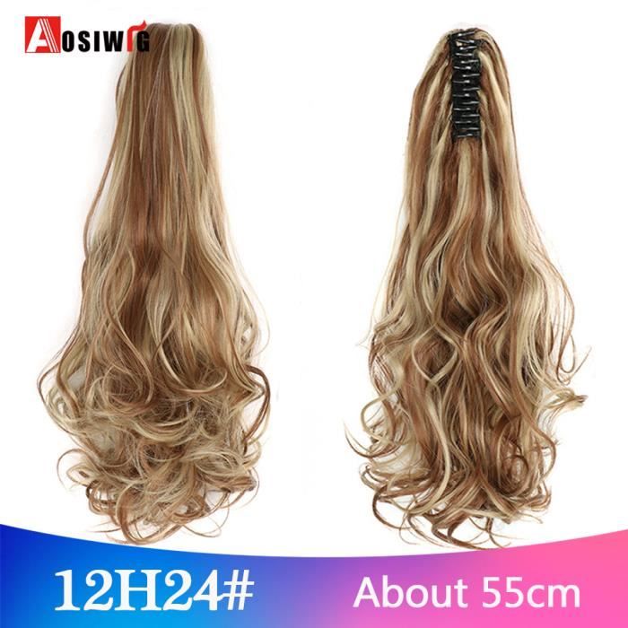 une postiche cheveux