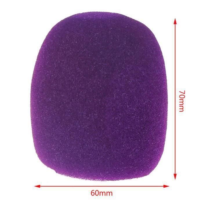 Microphone,5 pièces micro casque Grill pare-brise éponge mousse ...