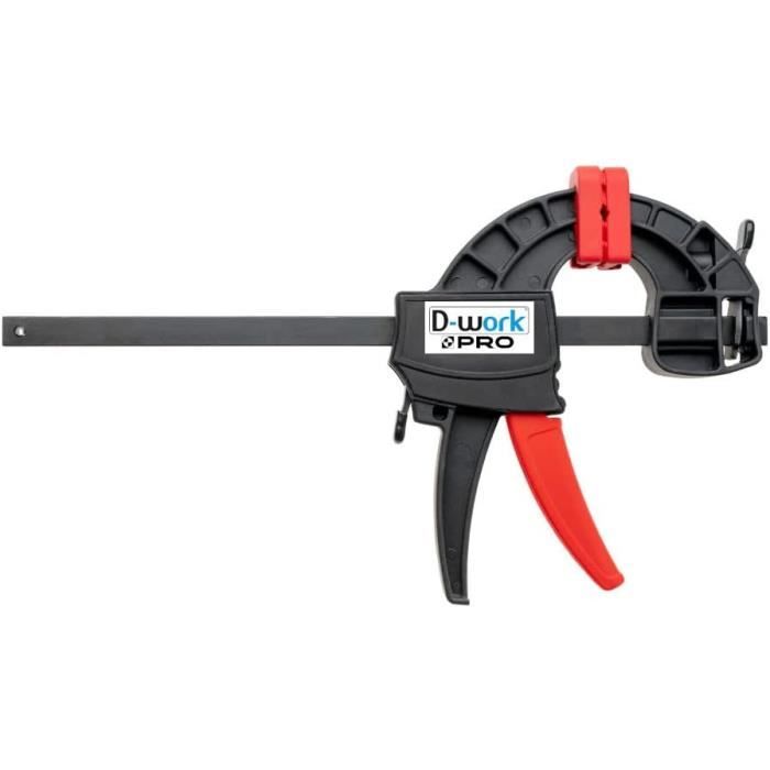 Serre-Joint Serrage Rapide Une Main Professionnel 500N En Acier Et ...