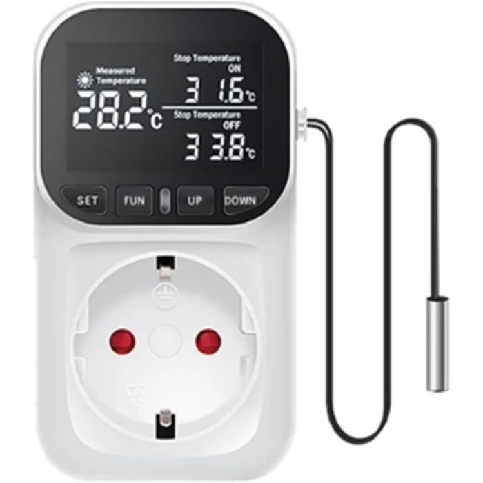 Affichage Numérique De Haute Précision Thermostat Intelligent Pour ...