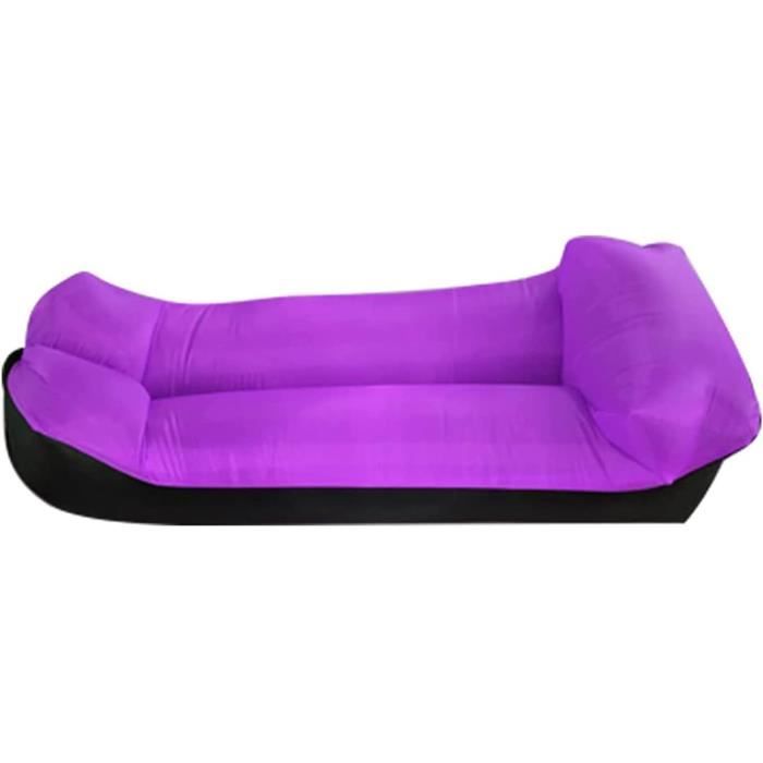Sofa Gonflable D'Air De Transat De Avec Le Paquet Portatif Pour Voyager ...
