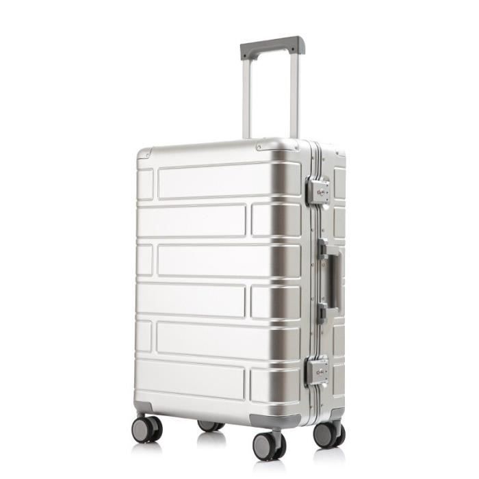 Valise Ou Bagage Vendu Seul INJWI All metal aluminum travel luggage ...