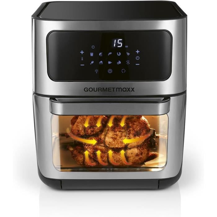 GOURMETmaxx Friteuse à air chaud numérique XL avec 10 programmes ...