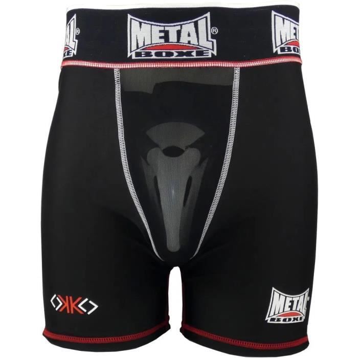 Short extra cup Metal Boxe oko - noir/rouge - XL - Cdiscount Sport