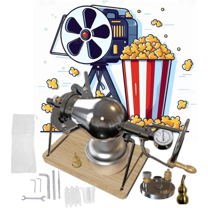 Machine À Pop-Corn Vintage, Amplificateur Alimentaire De Canon À Main D ...