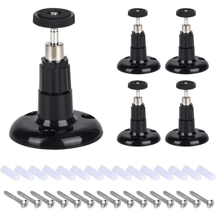 5 Pcs Supports Murals Pour Caméra,Fixation Mural Pour Caméra De Support ...
