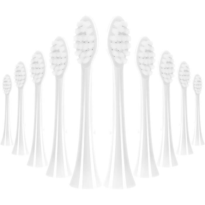 10 Têtes De Brosse Compatibles Avec My Variations Brosse À Dents ...