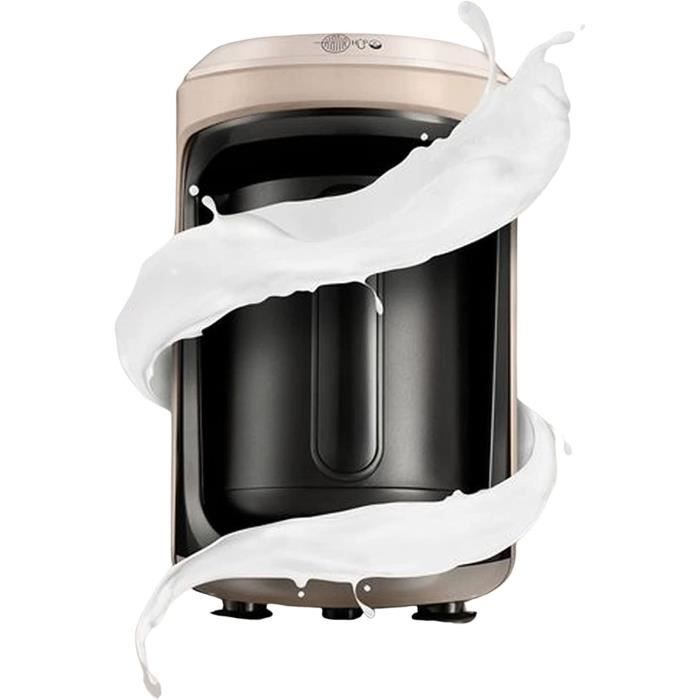 Karaca Hatúr Hüps Cafetière pour moka turque avec lait, beige, machine ...