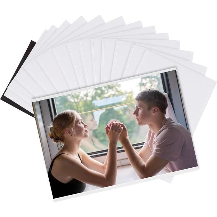 Lot de 14 Pochette Photo Magnetique Transparente pour Frigo - Pour ...