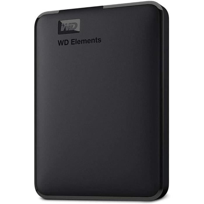Wd 1 Tb Elements Portable External Hard Drive - Usb 3.0, Black[S4322 ...