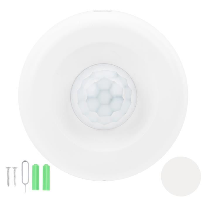 Zerone capteur PIR Détecteur de mouvement WIFI PIR alarme infrarouge ...