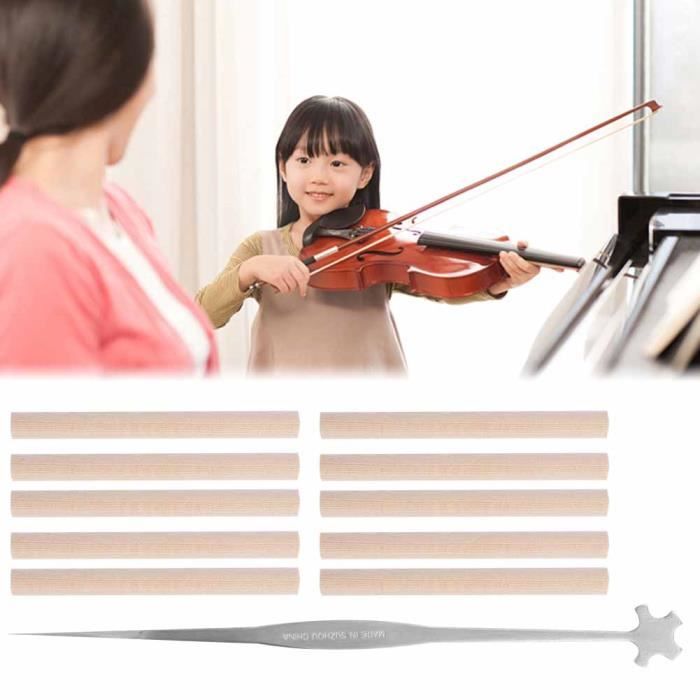 Ashata poteau de son pour violon 10 pièces poteau sonore en épicéa avec ...