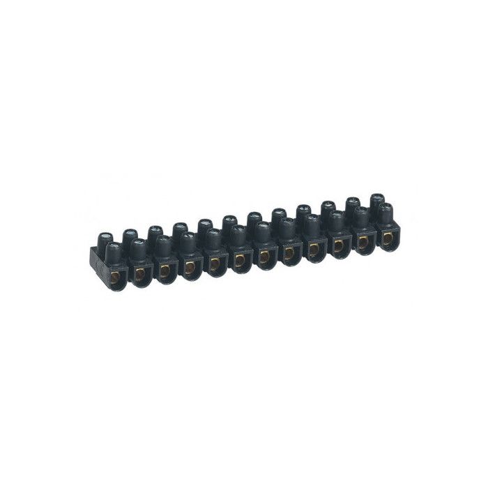 Barrette de connexion - LEGRAND - 6mm2 - Nylon - Noir - Vrac ...