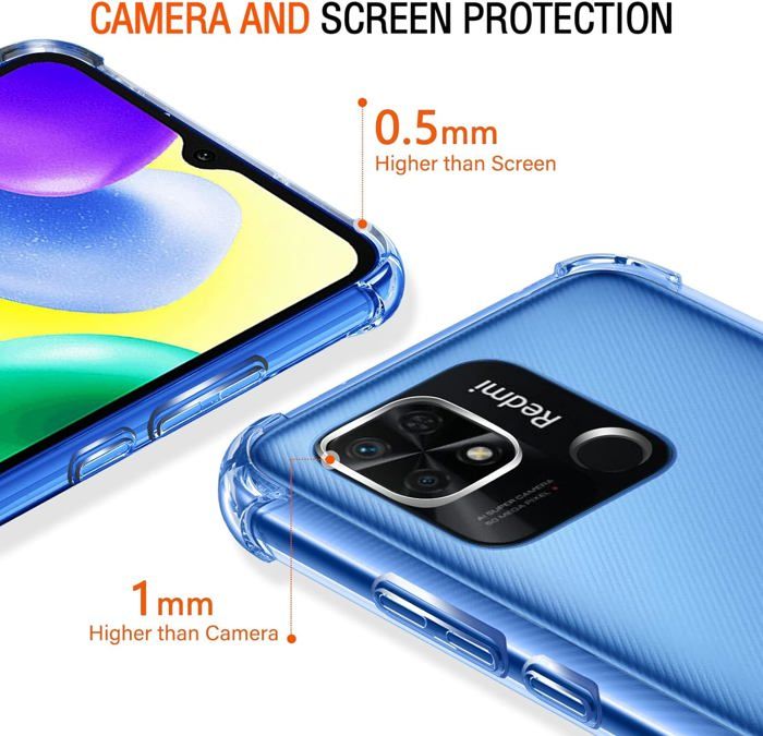 Coque Pour Xiaomi Redmi 10A 9C 9C Nfc Ultra Transparent tui De ...