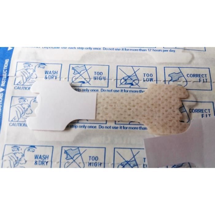 200 pièces - Bandes Nasales Pour Une Respiration Plus Facile, Aide À ...