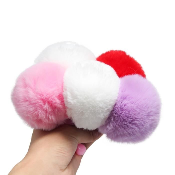 Noir marron - Plug Anal En Silicone Queue De Lapin En Peluche, Jouet ...