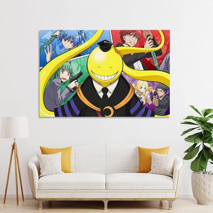 Assassination Classroom Poster Anime Shiota Nagisa Et Korosensei