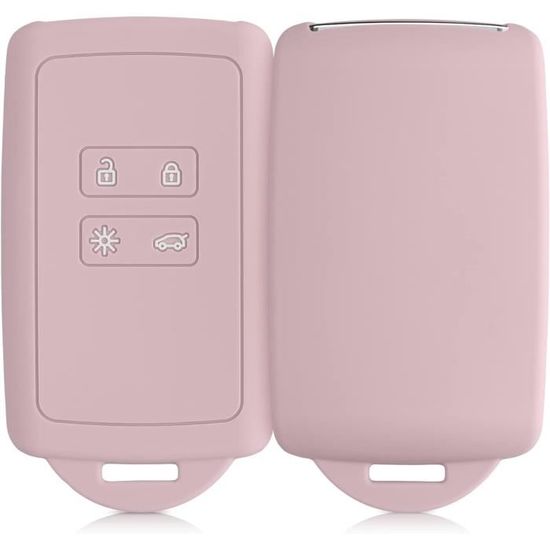 Accessoire Clé De Voiture Compatible Avec Renault Smart Key 4-Bouton ...