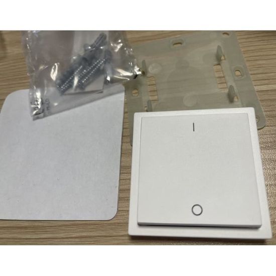 Interrupteur sans fil - FRIEDLAND - D20.450.02FU-BLS - Blanc - 60X60mm ...