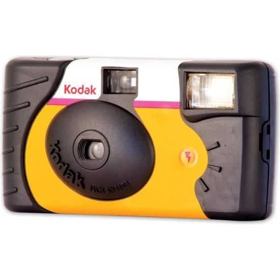 Appareil photo jetable - KODAK - POWER FLASH 27+12 - 27 photos - Flash ...