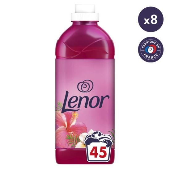 8x45 Lavages Divine Envie, Adoucissant Lenor, 1.035L - Cdiscount ...