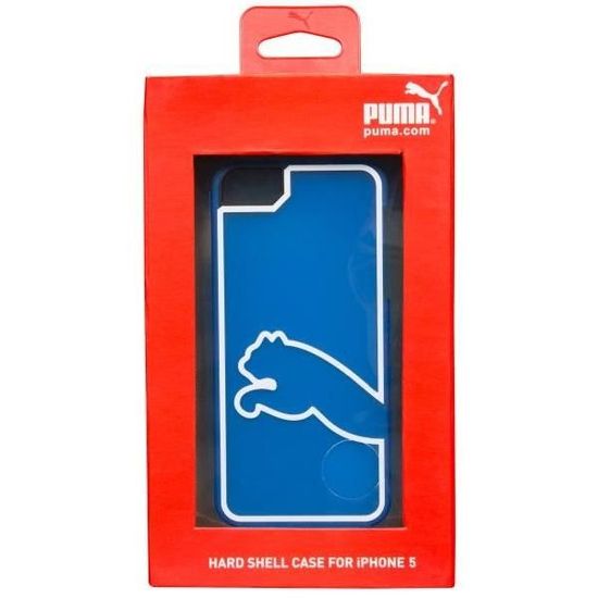 Puma Coque Monoline Iphone 5 - Bleue - Cdiscount Téléphonie