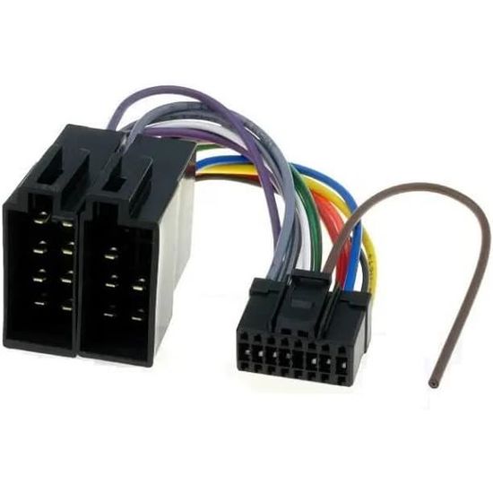 Cable Iso Pour Autoradios Pioneer 16 Broches 22X10Mm[J395] - Cdiscount ...