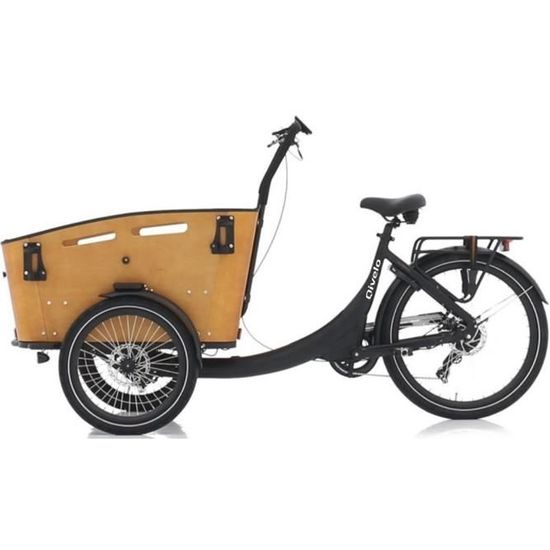 Tricycle électrique - vélo cargo - STORAG Qivelo Curve DR7 - Batterie ...