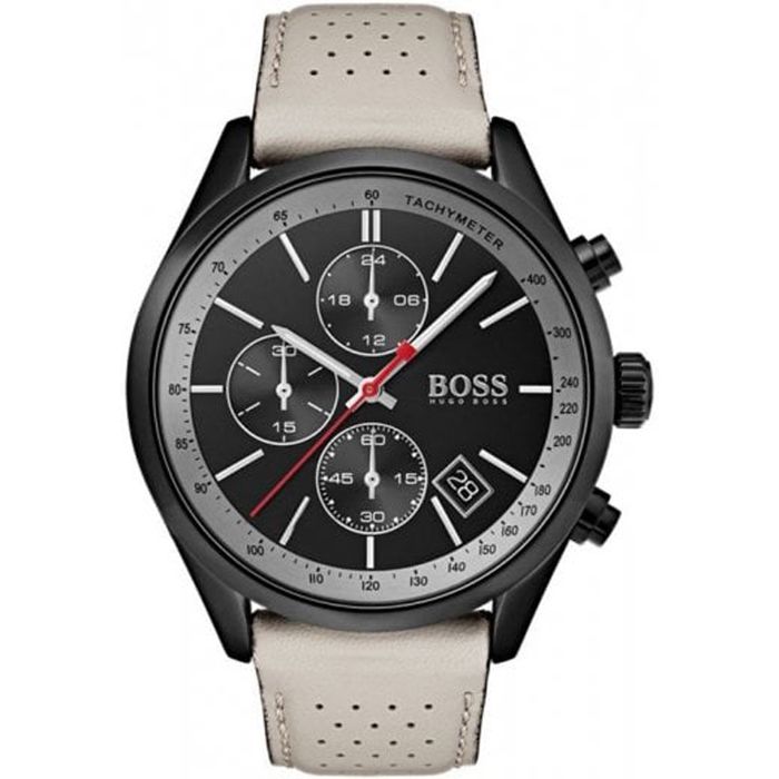 HUGO BOSS Hb 1513562 44 mm Montre Homme Chronographe Acier Inoxydable ...