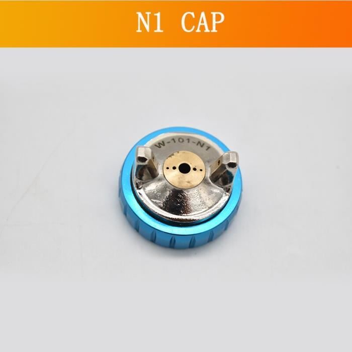 Couleur CAP N1 Kit de buse de pistolet de pulvérisation W-101, W101 HVLP, alimentation par ...