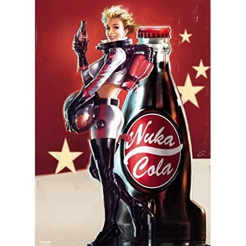 Fallout Posters XXL - 4, Nuka Cola (140 x 100 cm)[478] - Cdiscount Maison
