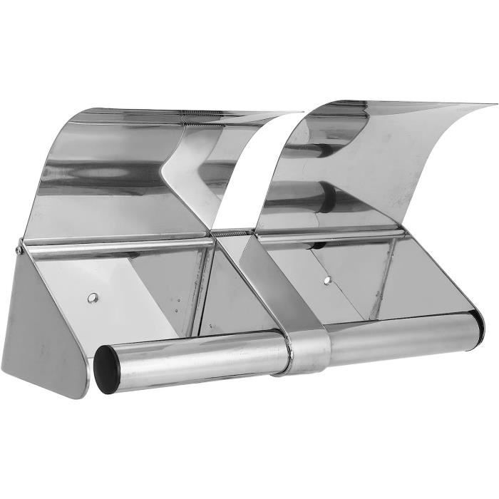 Porte-Rouleau De Papier Toilette Double, Antirouille, Étanche, Durable ...