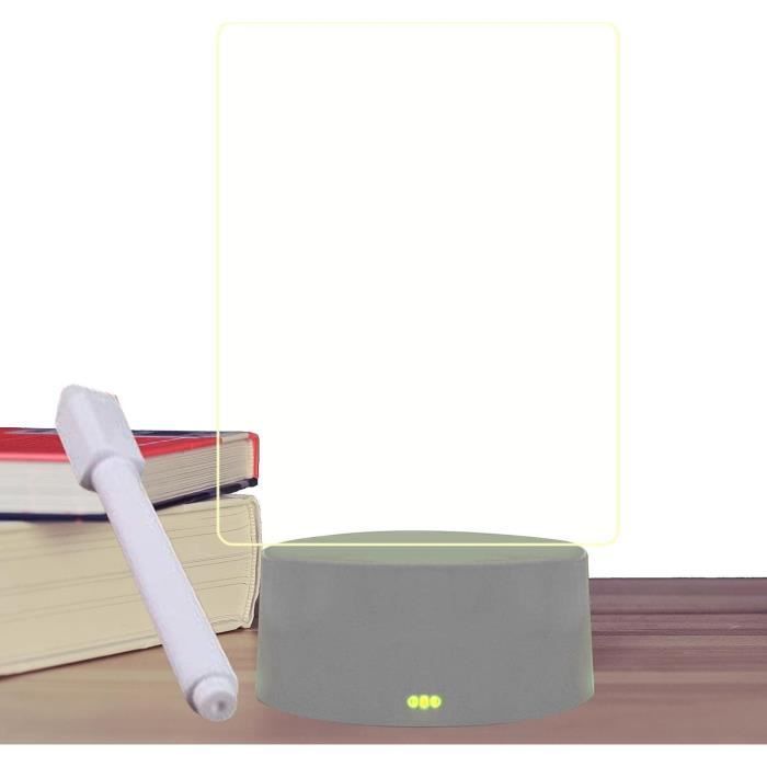 Tableau Effaçable À Sec En Acrylique - Tableau Effaçable À Sec Lumineux ...