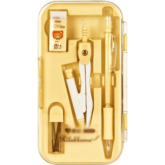 Kit Geometrie Compass Géométrie Set Dessin Compas 0.7Mm Crayon ...