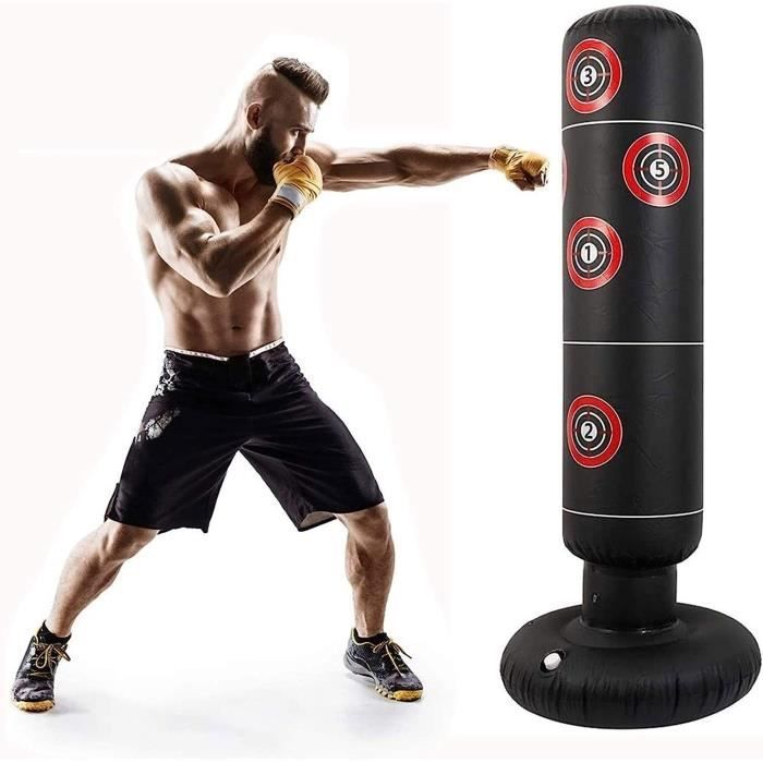 Sac de boxe stand gonflable gratuit, Fitness gonflable de boxe Colonne ...