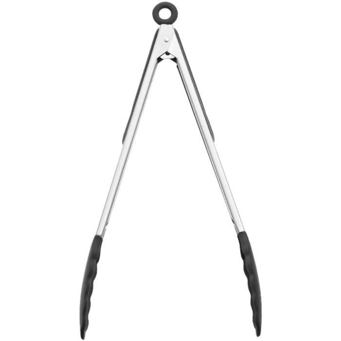 Pince Cuisine Silicone BBQ Grill Pince À Barbecue Pince À Pain À Sala ...