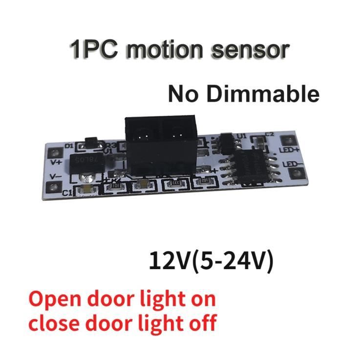 Détecteur de mouvement 12V 5v 12v 24v 4a Dimmable Capteur Interrupteur De Vague De Main ...