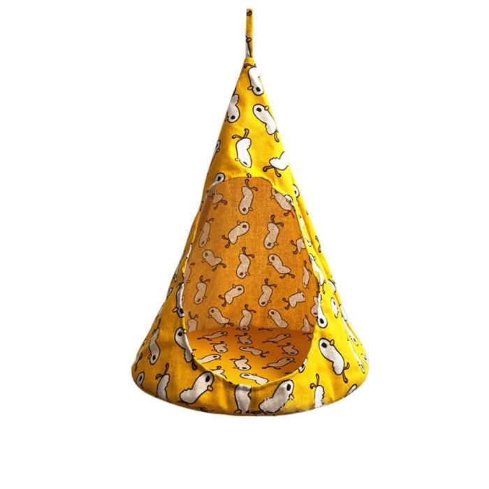 Hamac pliable en forme de cône pour chat lit balançoire amovible pour ...