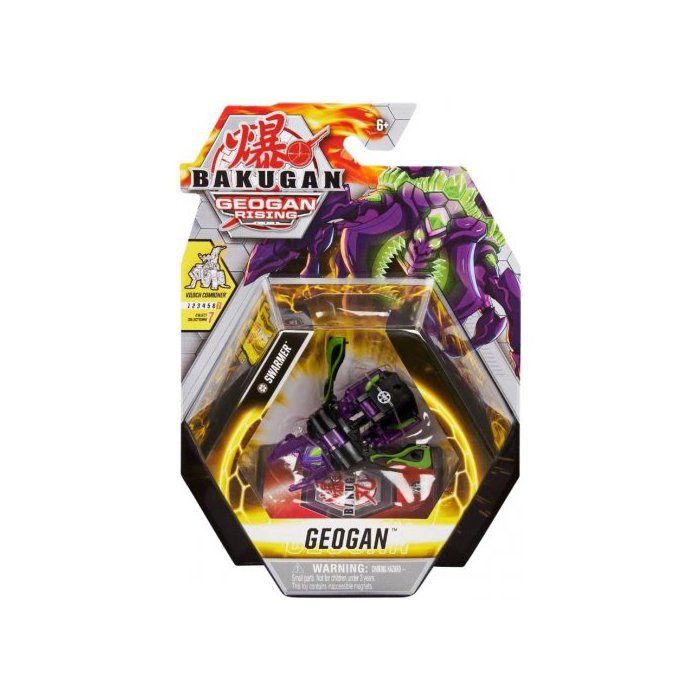 Coffret Bakugan Geogan Rising : Swarmer + Carte - Geogan Noir ...