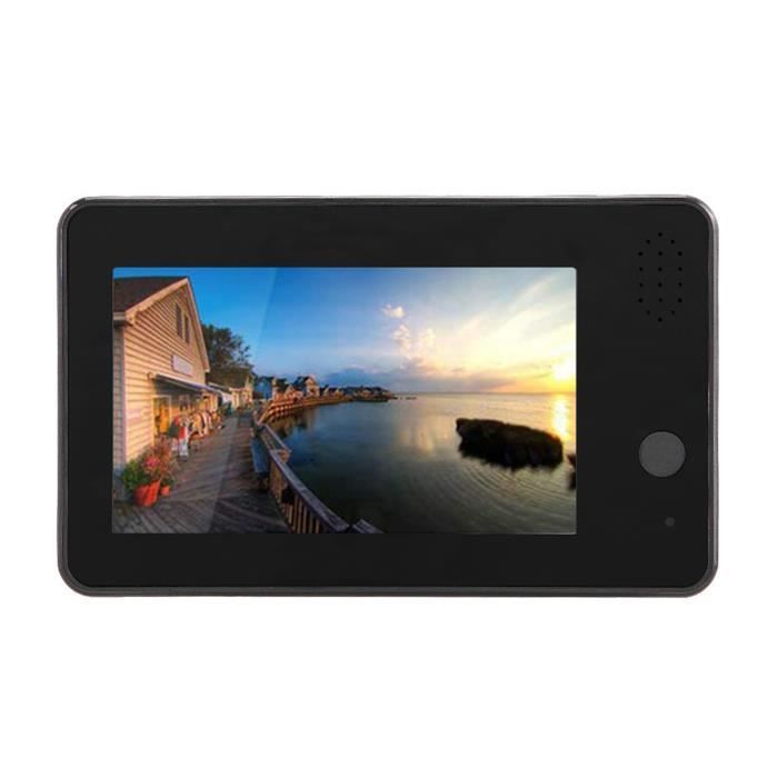 Cikonielf sonnette de visionneuse de porte Détection mobile infrarouge ...