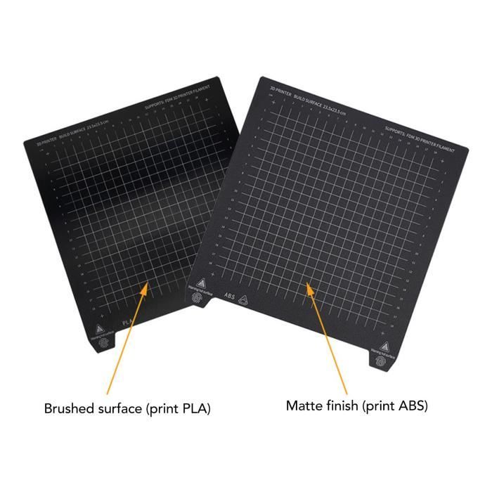 HEG Plaque Imprimable Flexible CV Magnétique PLA ABS 3D Print ...