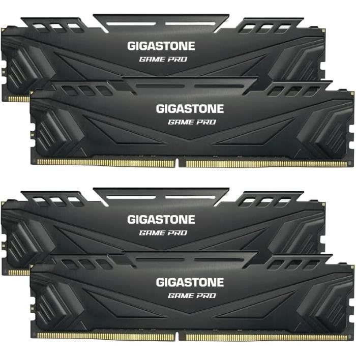 Kit RAM DDR4 GIGASTONE Game Pro 32Go 3200MHz CL 16 - Overclocking Intel ...