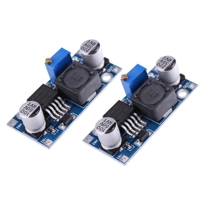 Qiilu Module Buck 2 pièces DC-DC Modules d'alimentation abaisseurs ...