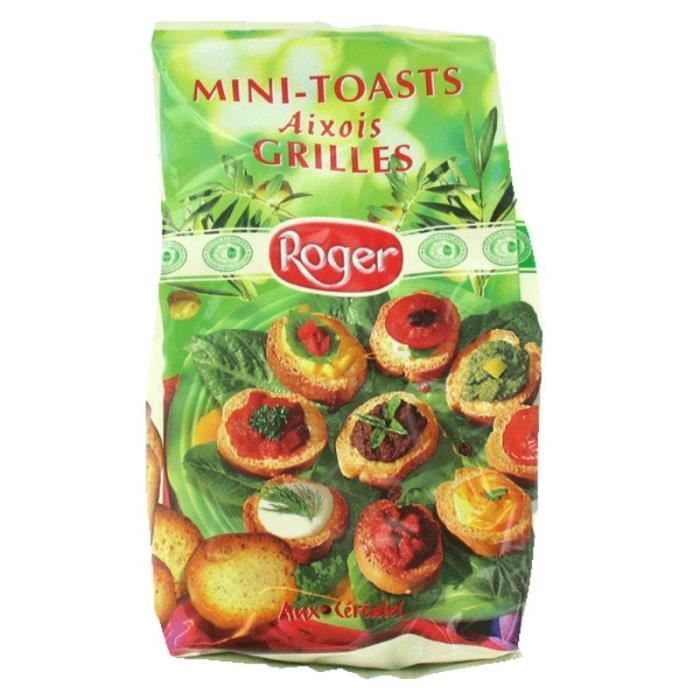 Mini-toasts aixois grilles 150g Les Biscottes Roger - Cdiscount Au ...