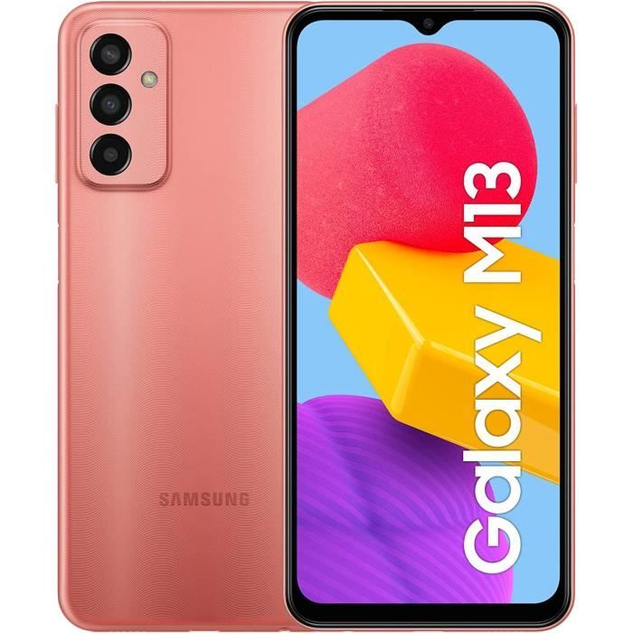 Samsung Galaxy M13 64GB Dual SIM Orange - Cdiscount Téléphonie