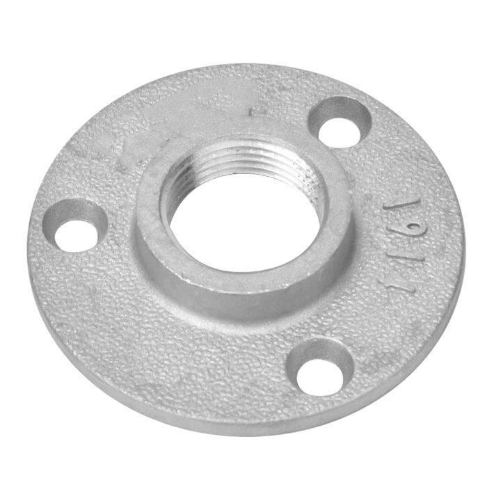 Shipenophy Base de bride Raccords de tuyaux de Base à bride à 3 trous ...