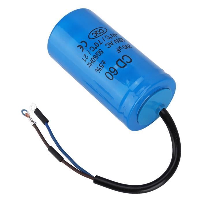 Tbest CD60 Capacitor, Motor Capacitor, compressors motors for starting ...